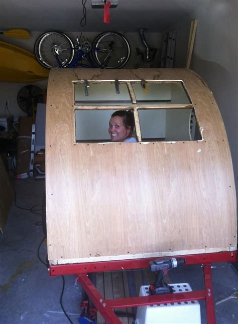 Tiny Yellow Teardrop Featured Teardrop Hobbit Hole Trailer Teardrop