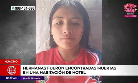 Huacho Joven asesinó a dos hermanas en habitación de hotel