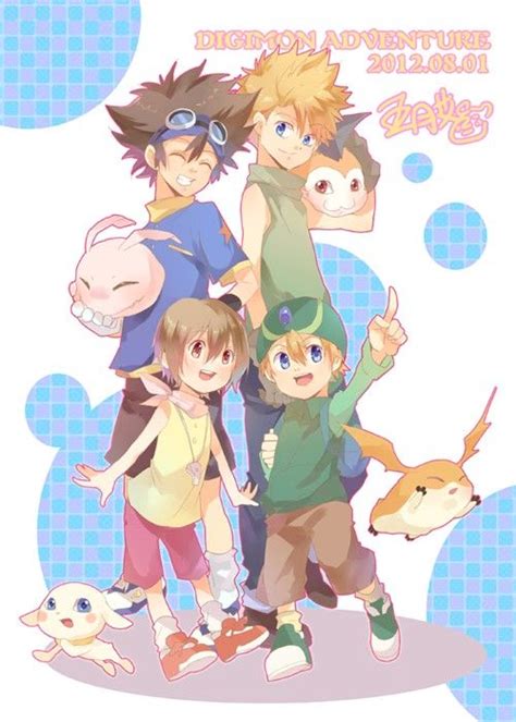 Digimon by 五月艾 転載禁止 via pixiv net member illust php id 1341120 Digimon adventure