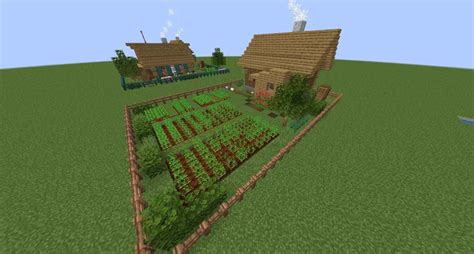 Russian Village House 2 Litematica Minecraft Map