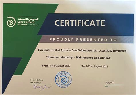 Ayeshah Mohamed On Linkedin Maintenance Engineer Mechatronics