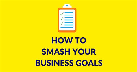 How To Smash Your Business Goals In 2024 Charelle Griffith