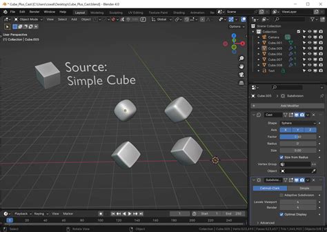 Learning Expedition 0001 Cast Modifier Tutorials Tips And Tricks
