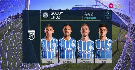 Las Formaciones Arsenal Vs Godoy Cruz Tnt Sports