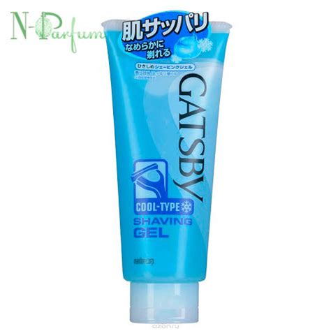 Гель для бритья с ментолом и кофеином Mandom Gatsby Shaving Gel - Для ...