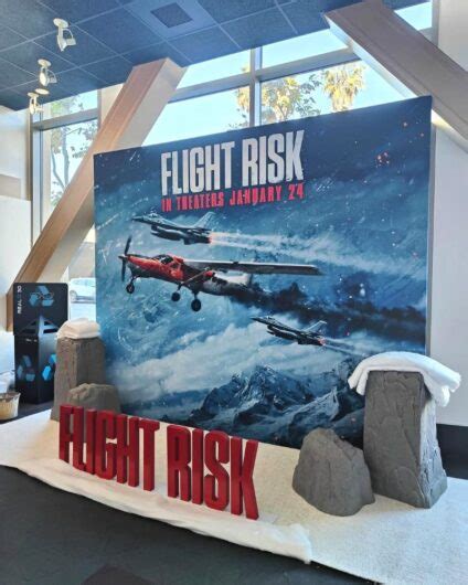 Flight Risk Backdrop Red Carpet Systems