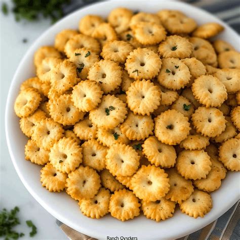 Homemade Ranch Oyster Crackers