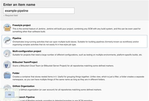 Which Item Type Should I Use For Jenkins When I Want To Have Work Done