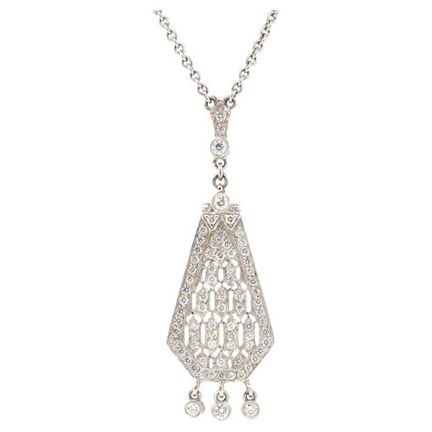 Judith Ripka Collier Pendentif En Forme De Cœur En Or Jaune Et Diamants Ronds En Vente Sur 1stdibs