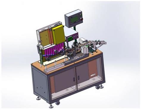【老龙】机械自动化非标设备 电镀喷码一体机3d模型下载三维模型solidworks模型 制造云 产品模型