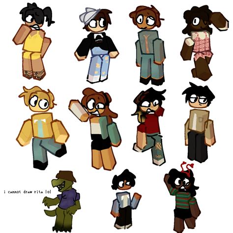 I Drew Flicker Characters R Flickerroblox