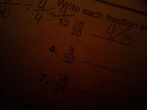 What Is 8 32 Is Simplest Form