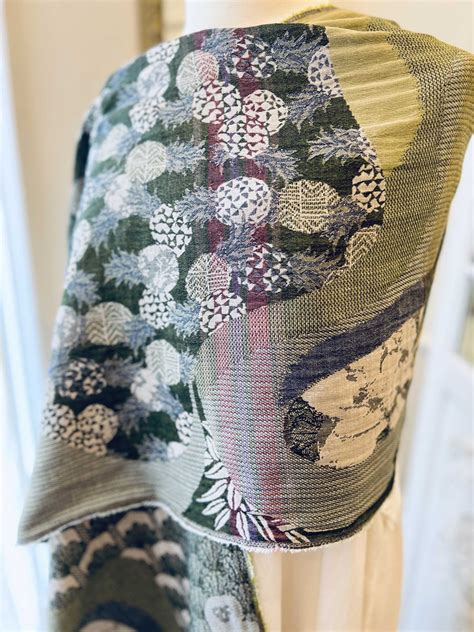 Letol Organic Cotton French Scarf Gabin Col 3 Olive Hs Code 611710