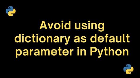 okumu justine on linkedin avoid using python dictionaries as default