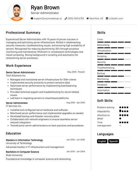 24 Vmware Administrator Resume Examples And Templates For 2025 Downloadable Resumedesign Ai