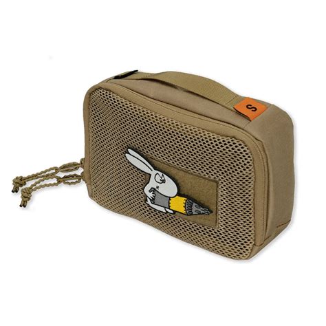 Cute Rabbit Ballistic Missile 10 Embroidered Velcro Patch Little