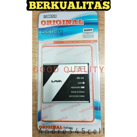 Jual Baterai LAVA IRIS 505 Shopee Indonesia