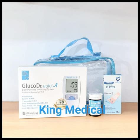 Jual GlucoDr Auto AGM 4000 25 Strip Alat Cek Gula Darah Gluco Dr