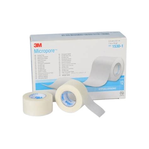 Micropore Hechtpleister 25cm X 91m Doos 12 Rol Vosmedischnl A