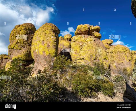 Hiking Through The Rock Formations At Chiricahua National Monument Park