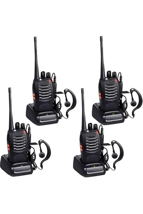 Tkstar 4 Lü Set Tkstar 999 Baofeng Inşaat şantiye Av Vale Kule Vinç