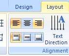 Align Text Within Cells Rows And Columns Table Chart Table
