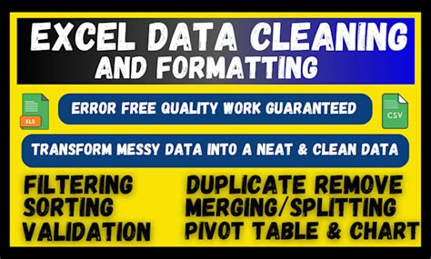 Clean And Organize Your Messy Excel Data For Better Analysis By Vishal