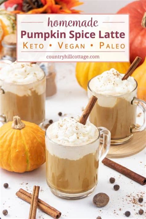 Vegan Keto Pumpkin Spice Latte Recipe