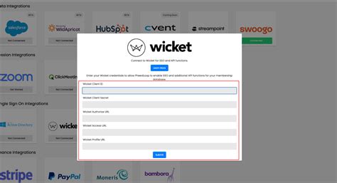 Using Wicket With Pheedloop Resources