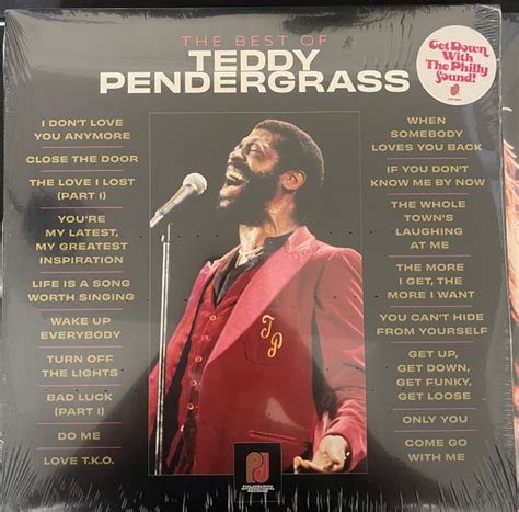 Teddy Pendergrass The Best Of Teddy Pendergrass Releases Discogs