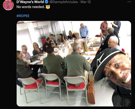 Danny John Jules At What Looks Like A Readthrough For New Red Dwarf