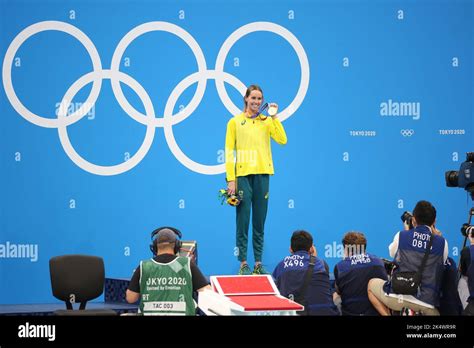 August 1st 2021 Tokyo Japan Emma Mckeon Of Australia Wins The Gold
