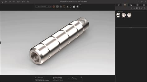 SOLIDWORKS Whats New SOLIDWORKS Visualize Patterns And Corner Radius