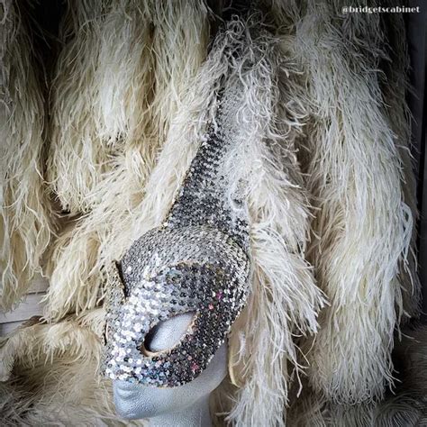 Original Vintage Burlesque Dancer Showgirl Headdress Gem
