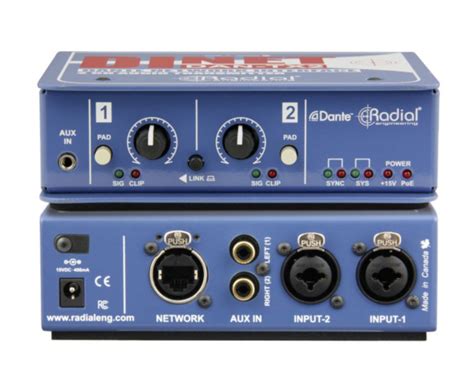 Radial Releases Dante Interface Radio World