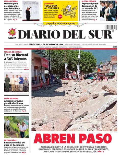 Diario Del Sur Subscriptions Pressreader