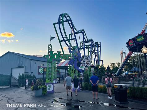 The Joker At Six Flags New England Theme Park Archive