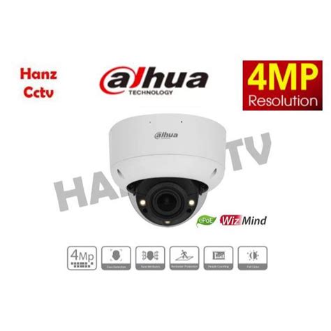 DAHUA IPC HDBW R ZE LED MP Full Color Vari Focal Warm LED Dome WizMind Network Camera Pre