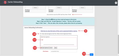 Understanding The Carrier Onboarding Webform Knowledge Base