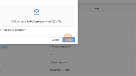 How To Export Credentials From Roboform And Then Import Them Into The