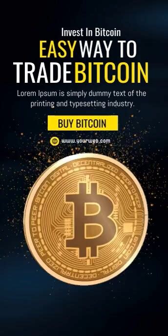 Bitcoin Tutorial Flyer Template Postermywall