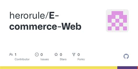 GitHub Herorule E Commerce Web