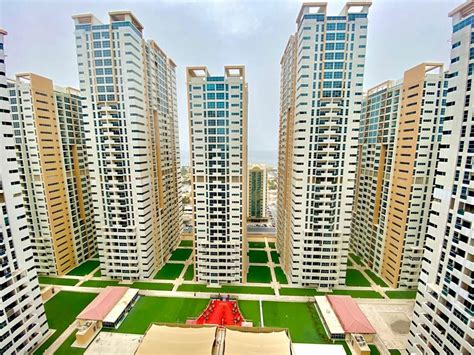 Ajman One Towers By Aqaar In Al Sawan Ajman Apartments And Studios