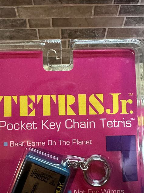 Lot 131 Tetris Jr Pocket Key Chain Tetris Picks And Treasures Llc