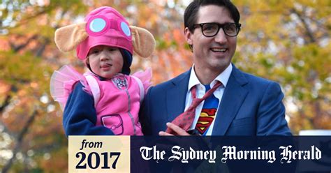 Nobody Noticed What Justin Trudeaus Son Wore To Halloween And Thats
