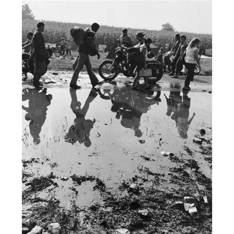 After Fred Mcdarrah Original Fred Mcdarrah Press Photograph 1960s Woodstock Music Festival