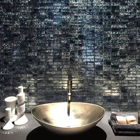 Murano Glass Mosaic Tile Platinum Di Più Srl Andretto Design