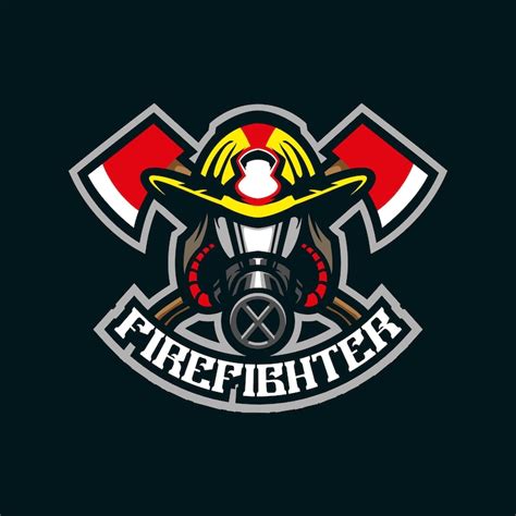 Premium Vector Firefighter Mascot Logo Design With Modern