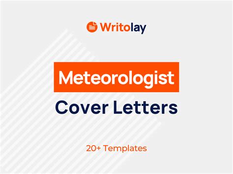 Meteorologist Cover Letter Example 4 Templates Writolay