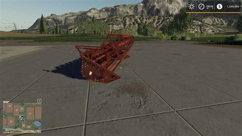 RUSTY OLD HEADER V1 0 FS19 Mod FS19 Net